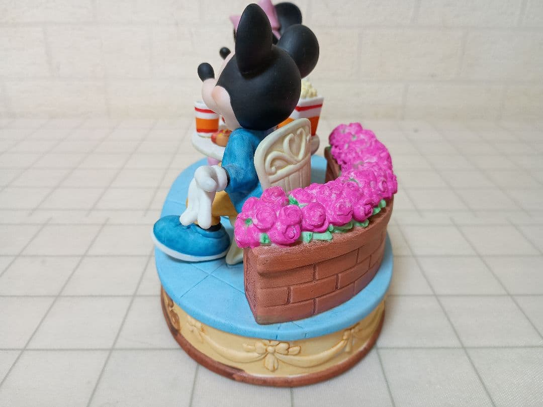 東京ディズニーランド　ミッキー ＆ ミニー　DISNEY LAND　置物　現状品