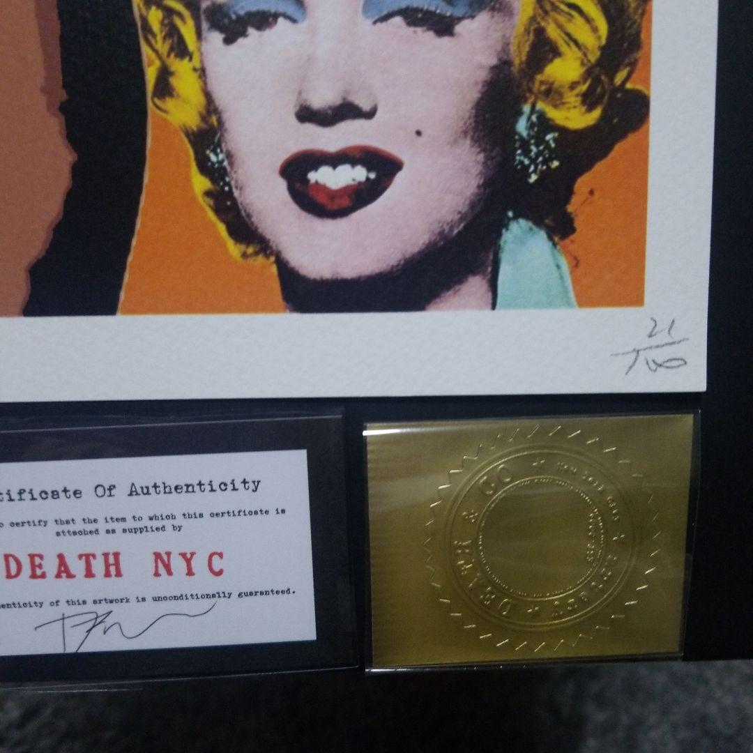 DEATH NYC 世界限定100枚マリリン・モンロー ANDY WARHOL