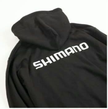 ウェア SHIMANO Big Logo Pullover Hoodie BLACK M