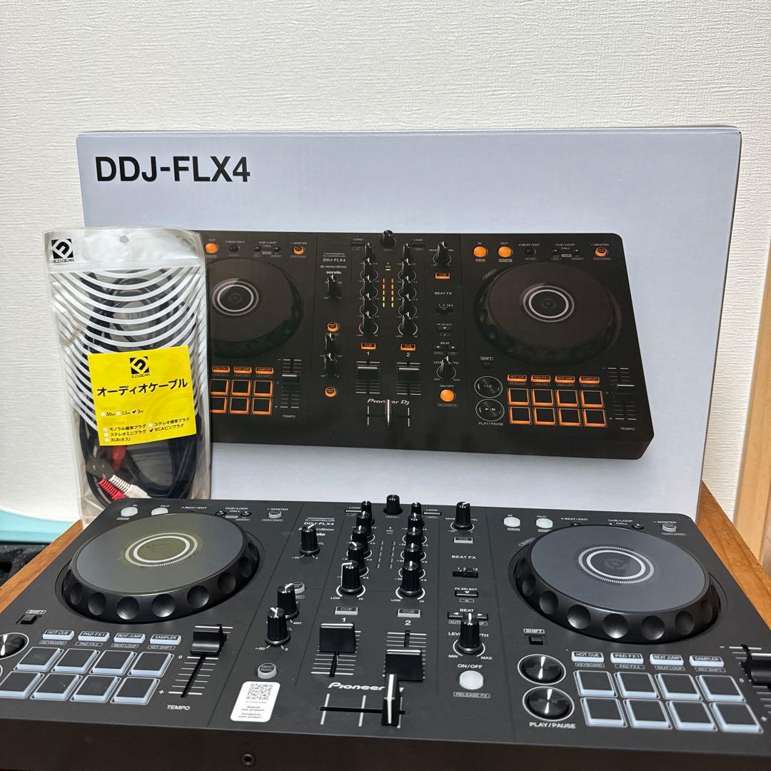Pioneer DJ DDJ-FLX4 DJコントローラー　おまけ付き