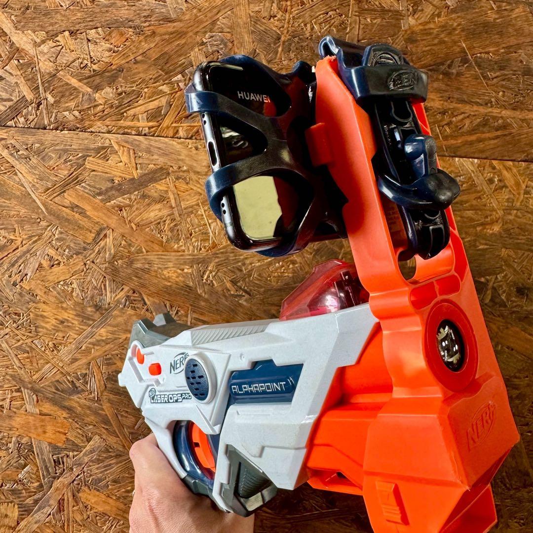 Nerf トイガン 5丁セット，1人プレイパーツ付き