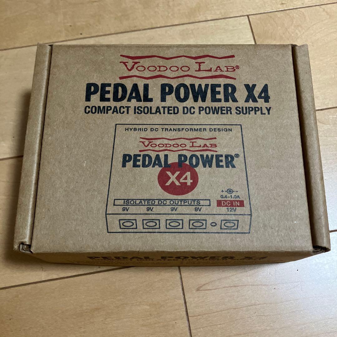 VOODOO LAB PEDAL POWER X4 エフェクター　パワーサプライ