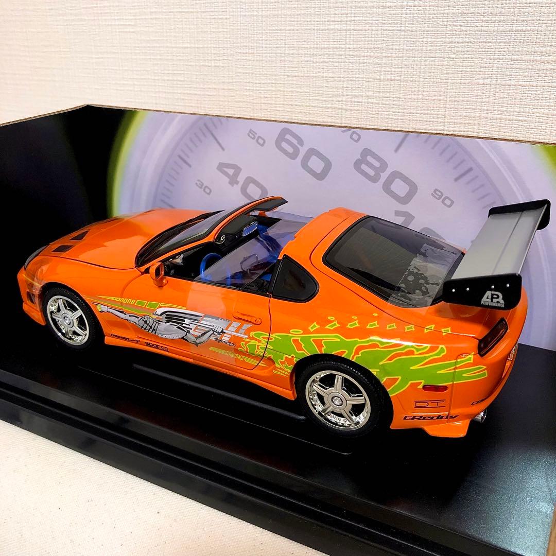 【ワイルドスピード 】1995トヨタ スープラ　1/18 ミニカー