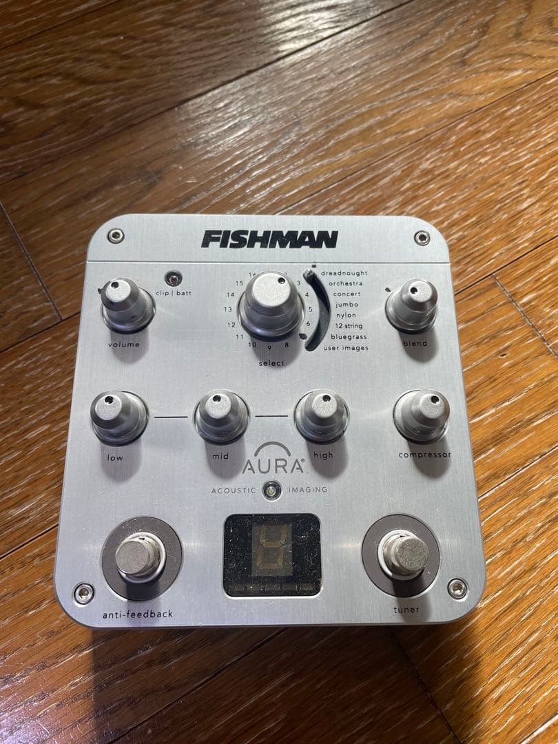 FISHMAN AURA SPECTRUM アコギ用プリアンプDI