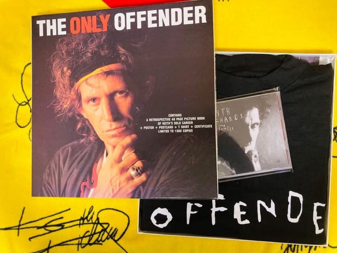 Keith Richards THE ONLY OFFENDER セット希少品