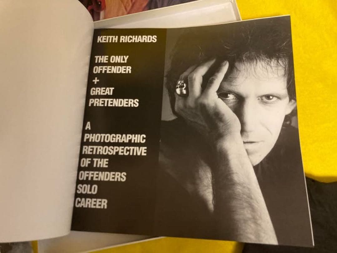 Keith Richards THE ONLY OFFENDER セット希少品