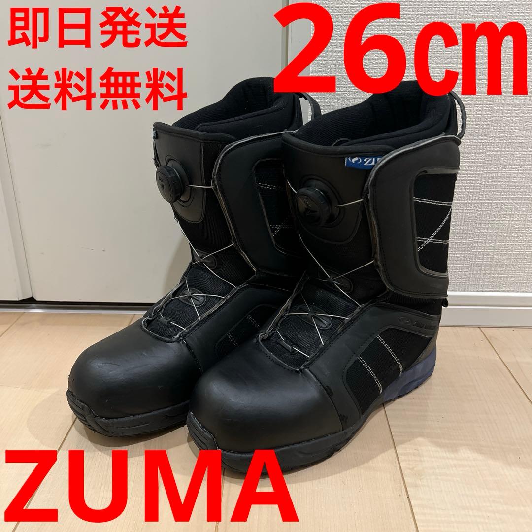 【即日発送_送料無料】メンズZUMA ツマ スノーボードブーツ 26.0cm
