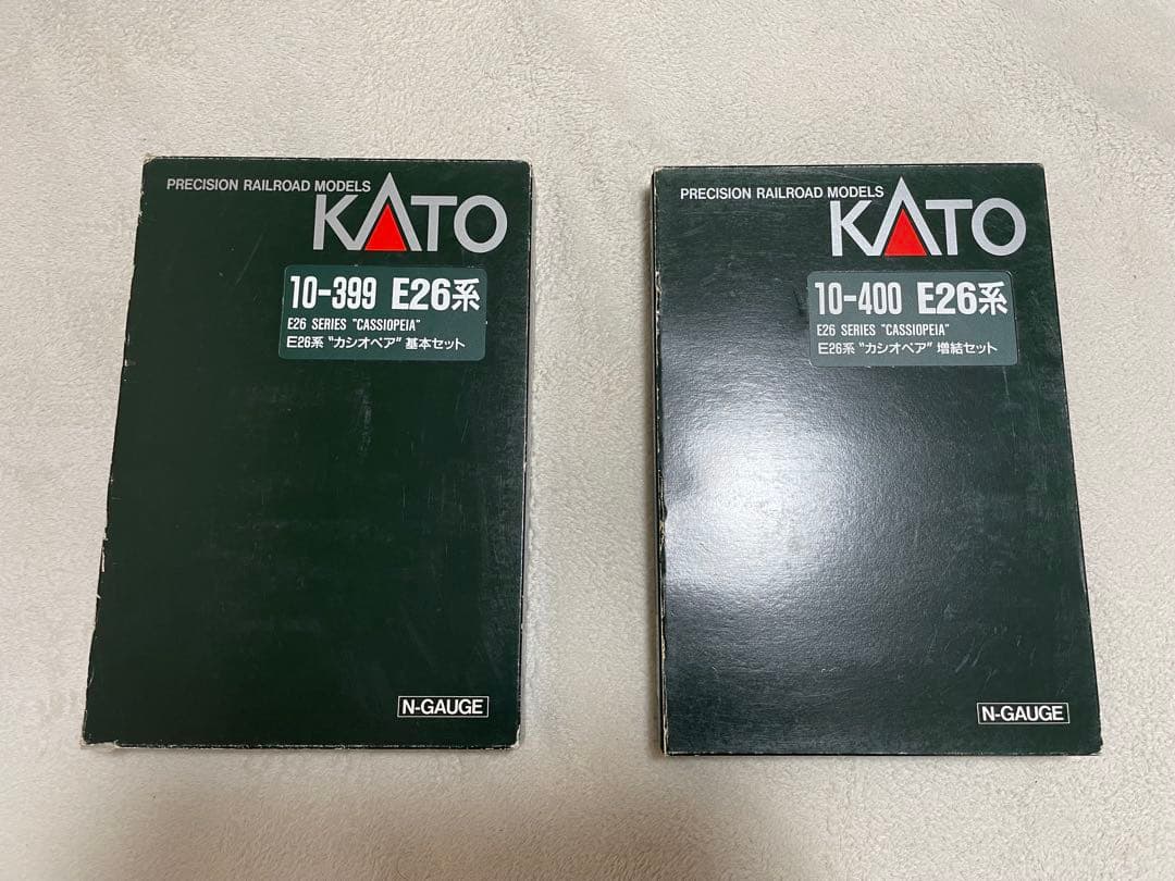 KATO 10-399+400 E26系カシオペア 基本+増結セット