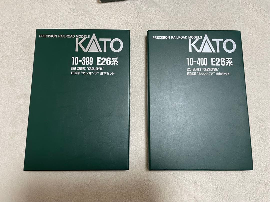 KATO 10-399+400 E26系カシオペア 基本+増結セット