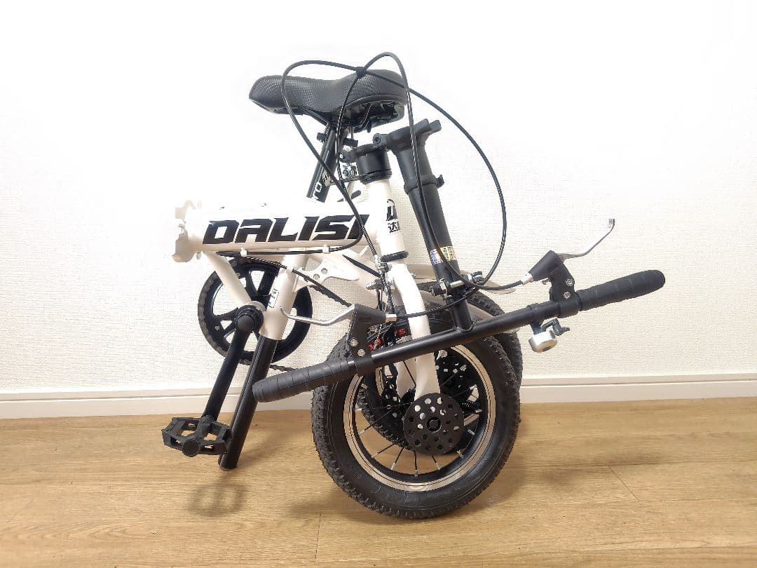 DAILISI 折りたたみ自転車 580mmシートポスト付 小径タイヤ
