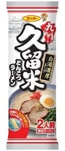 大特￥15900 1食分￥88　 久留米 豚骨ラーメ 白濁豚骨