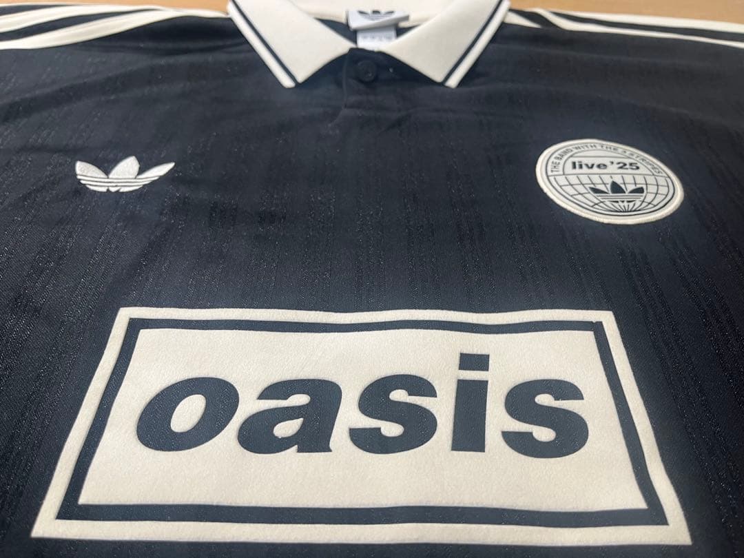 Oasis イギリス限定ユニフォーム　オアシス　adidas ロンドン L