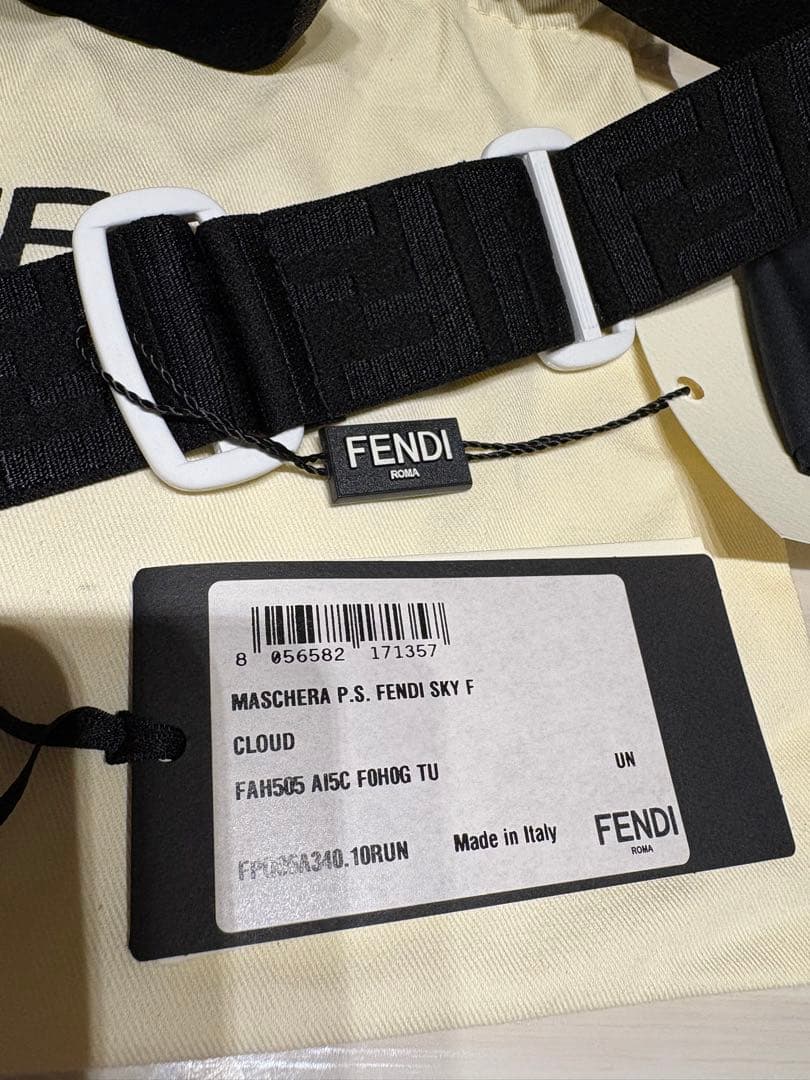 FENDI スキーゴーグル　未使用
