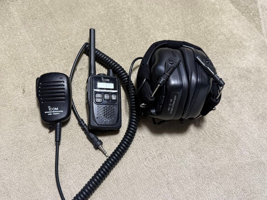 OPSMEN EARMOR M32、ICOM IC-4310 、HM-186PI
