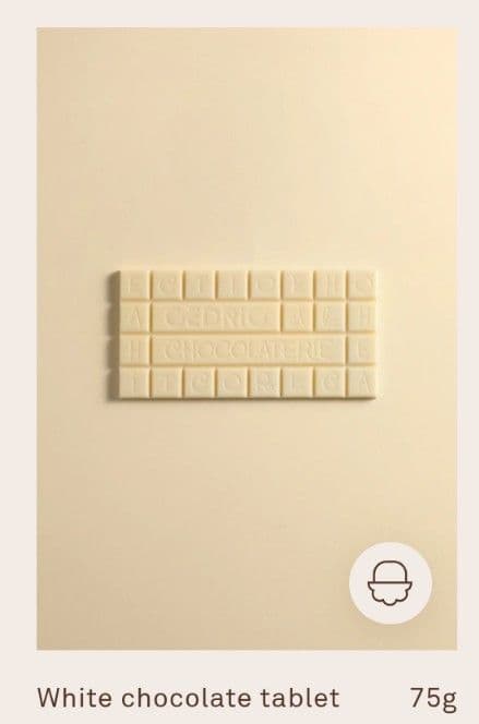 日本未入荷CHOCOLAT BLANC　セドリックグロレ チョコレートフランス