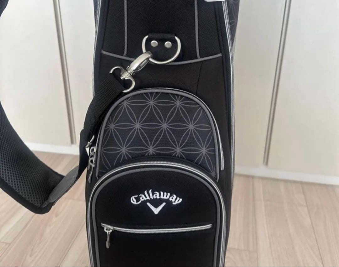 Callaway 黒 グレー レディース キャディバッグ ゴルフバッグのみ 美品