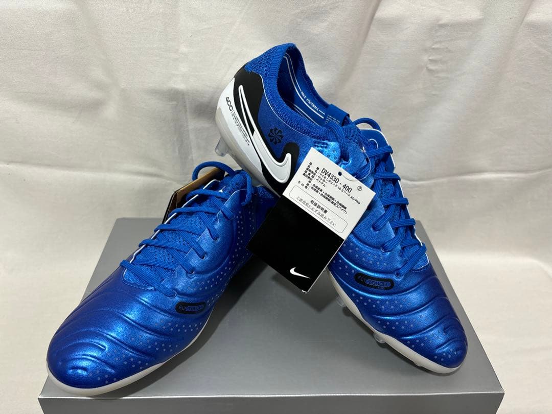 シューズ nike legend 10 elite ag-pro blue 27.5