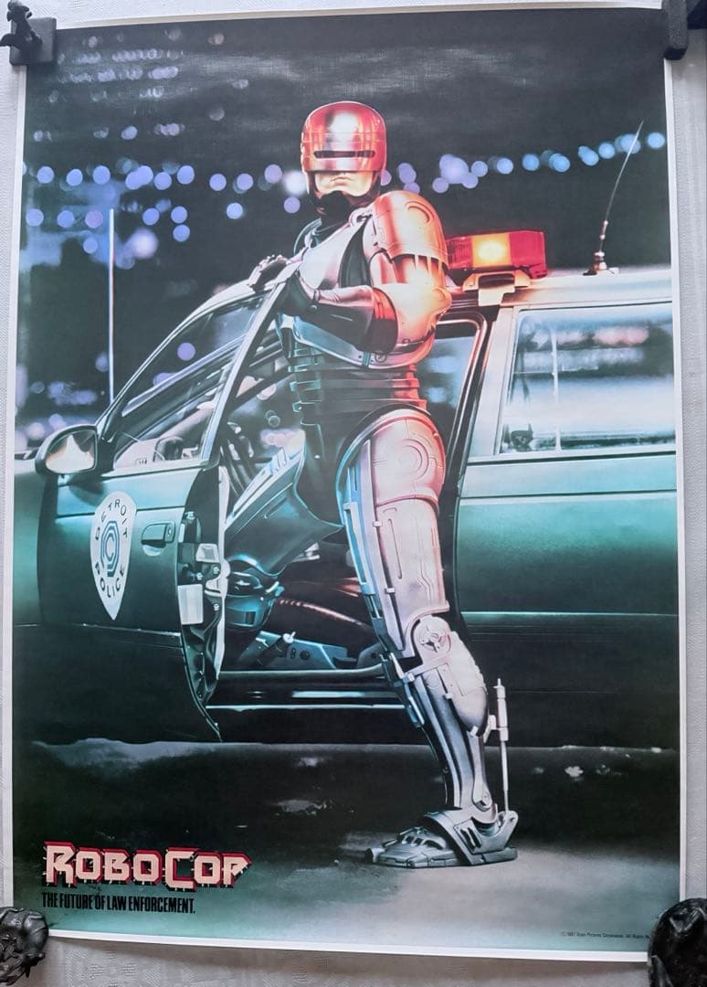 2241様感謝‼️米オライオンピクチャーズ'ROBOCOP 'ポスター特別紙未使用