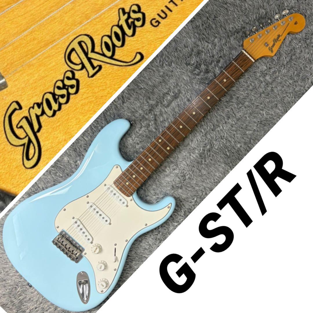 ギター Grassroots G-ST/R Sonic Blue