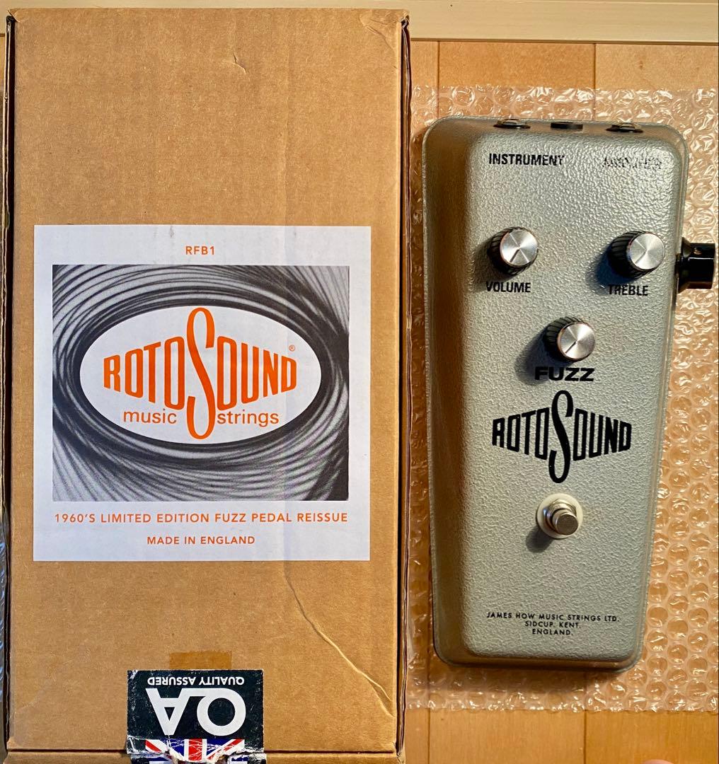 限定2000台ROTOSOUND FUZZRFB1 SpecialMOD 良個体