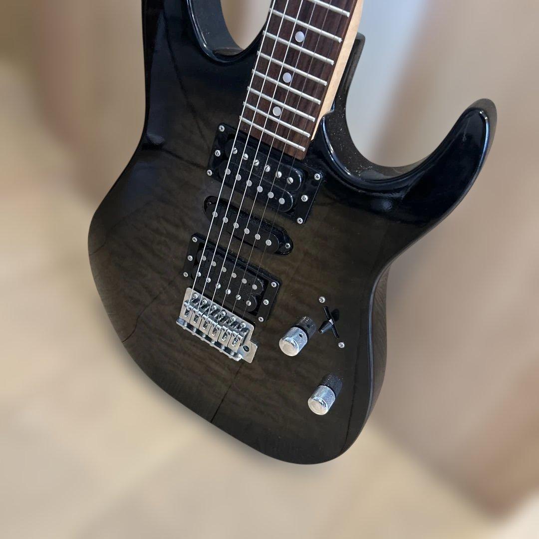 と*照様 Ibanez エレキギター ブラック