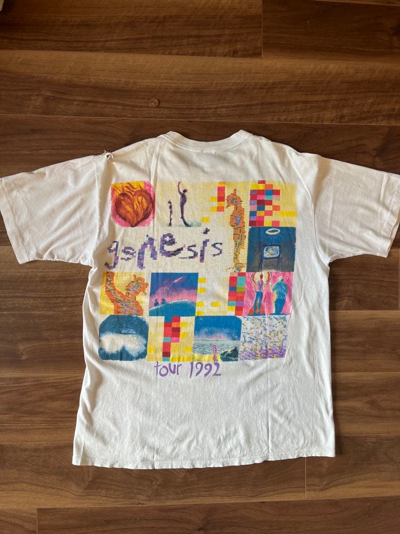 90s バンドT Tシャツ genesis JERZEES XL