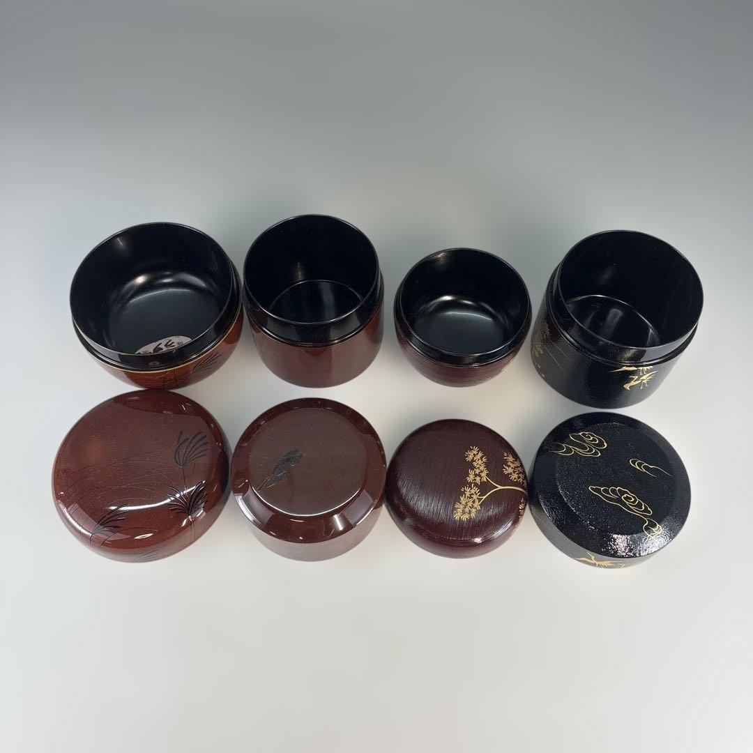 【中古品】高野浩雲造　井伊宗観好　十二月茶器（共箱）USED〈税込・送料込〉
