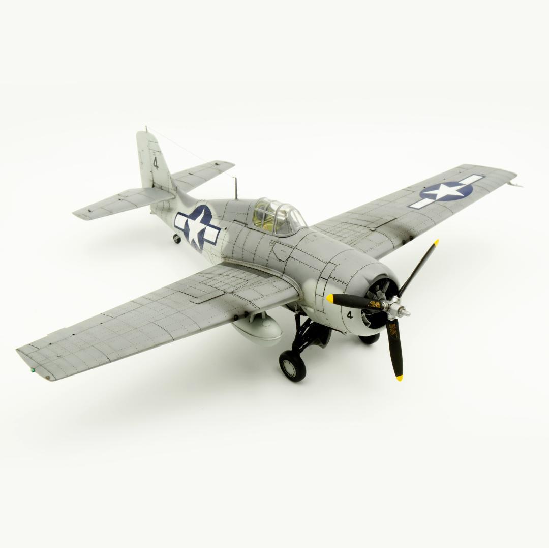 タミヤ 1/48 グラマンFM-1 ワイルドキャット【プラモ 戦闘機 完成品】