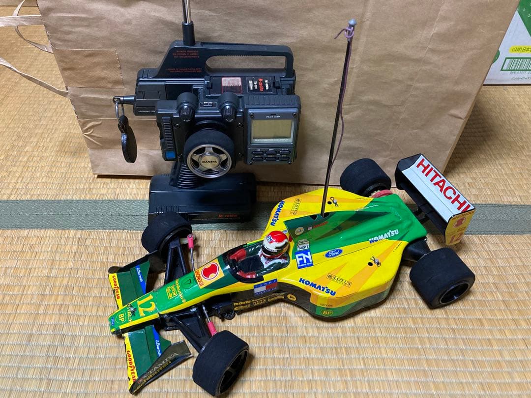 F1ラジコン　1/10 TEKINアンプ サンワプロポセット