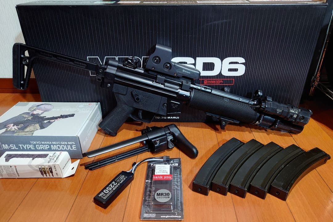 東京マルイ 次世代電動ガン MP5SD6