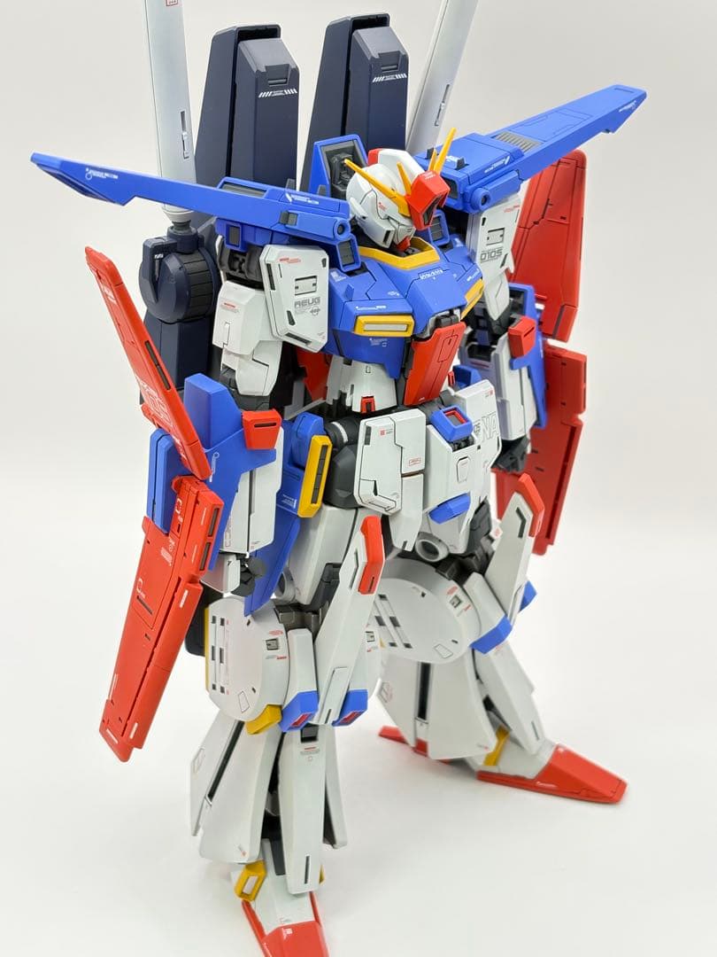 MG 強化型 zzガンダム ver.ka 全塗装 完成品 ダブルゼータ