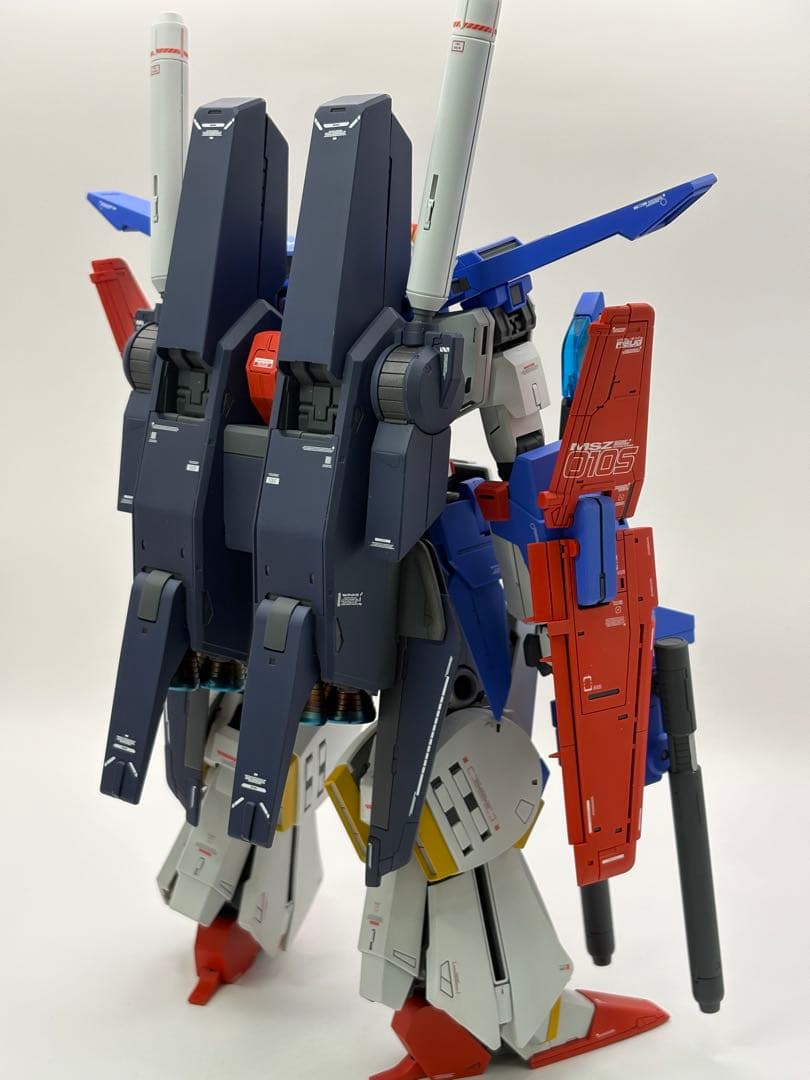 MG 強化型 zzガンダム ver.ka 全塗装 完成品 ダブルゼータ