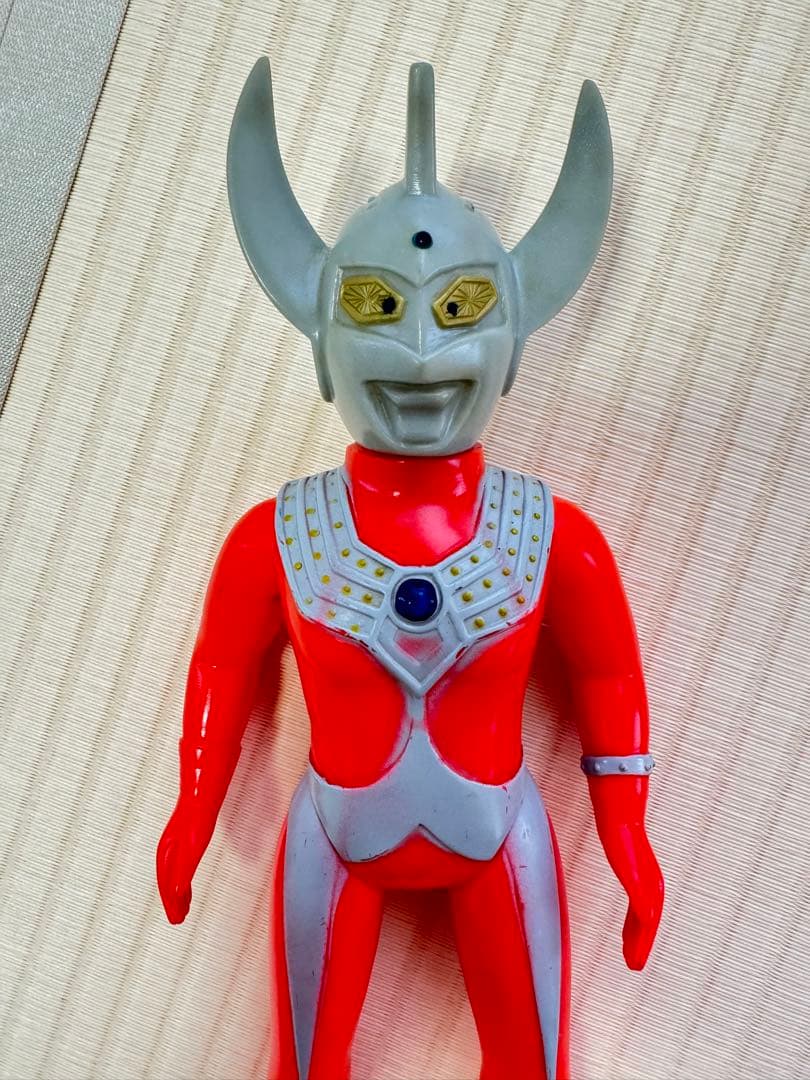 ウルトラマンタロウ　当時物　ソフビ　円谷プロ　ブルマァク