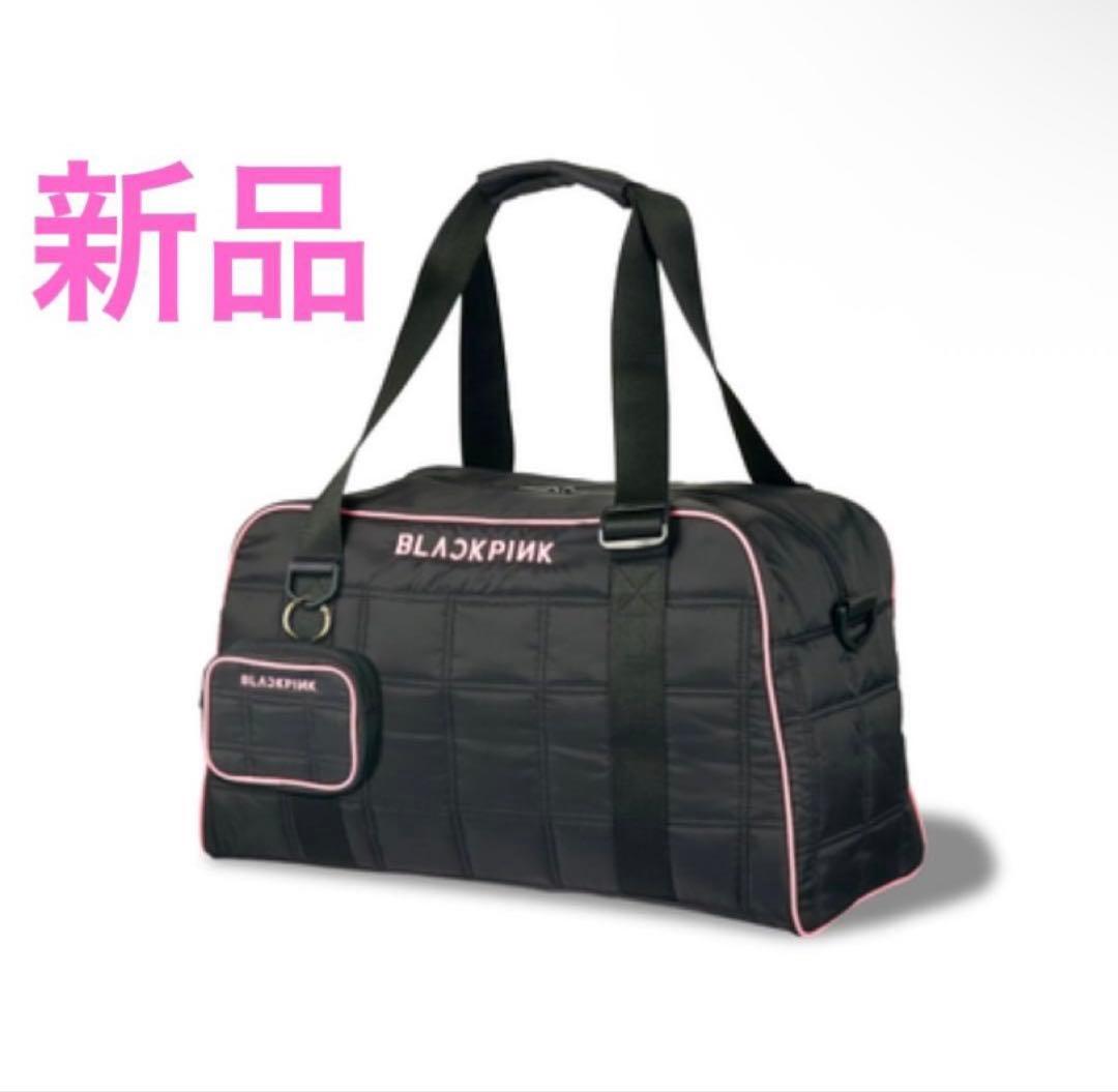 新品　ボストンバッグ&ポーチ BLACKPINK LOGO