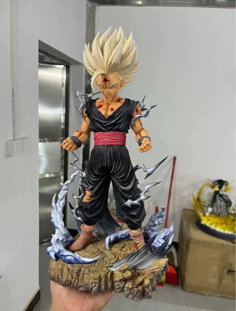 ドラゴンボール 孫悟飯 ガレキ ガレージキット スタチュー X②④