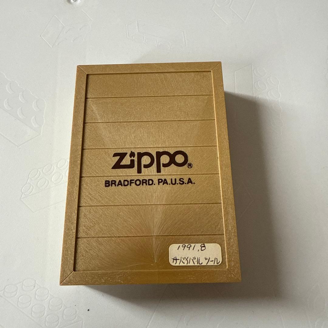 ZIPPO サバイバルツール付き 1991年製