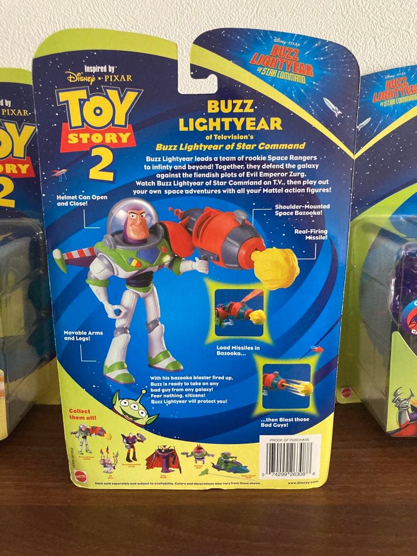 ブリスター Toy Story 2 スターコマンド バズライトイヤー セット