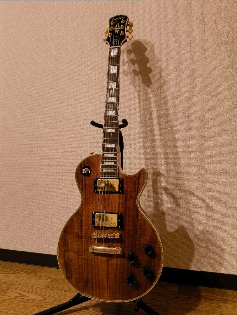 ギター Epiphone Les Paul Custom Pro koa