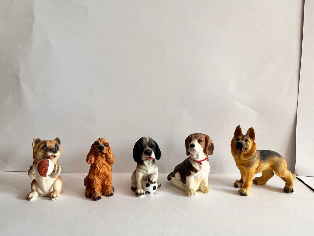可愛い犬のフィギュア置物 まとめ売り！ インテリア 雑貨 希少品