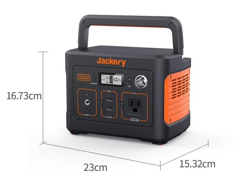 0907【送料無料】Jackery ポータブル電源112200mAh/400Wh