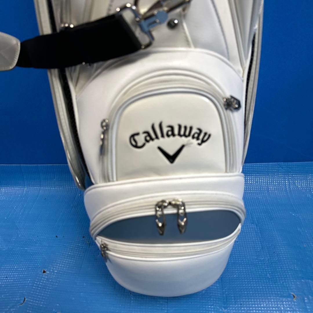 Callaway キャディバッグ ホワイト美品商品
