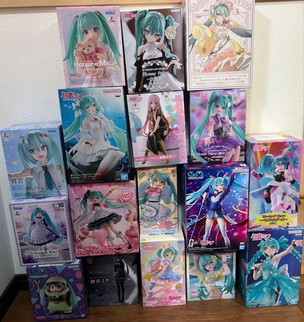 新品未開封　初音ミク フィギュアセット 17点まとめ売り　被りなし
