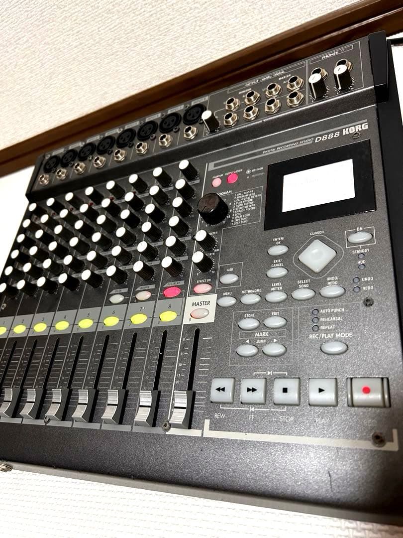【キャリーバッグ、説明書、電源コード付き】KORG D888 デジタルMTR