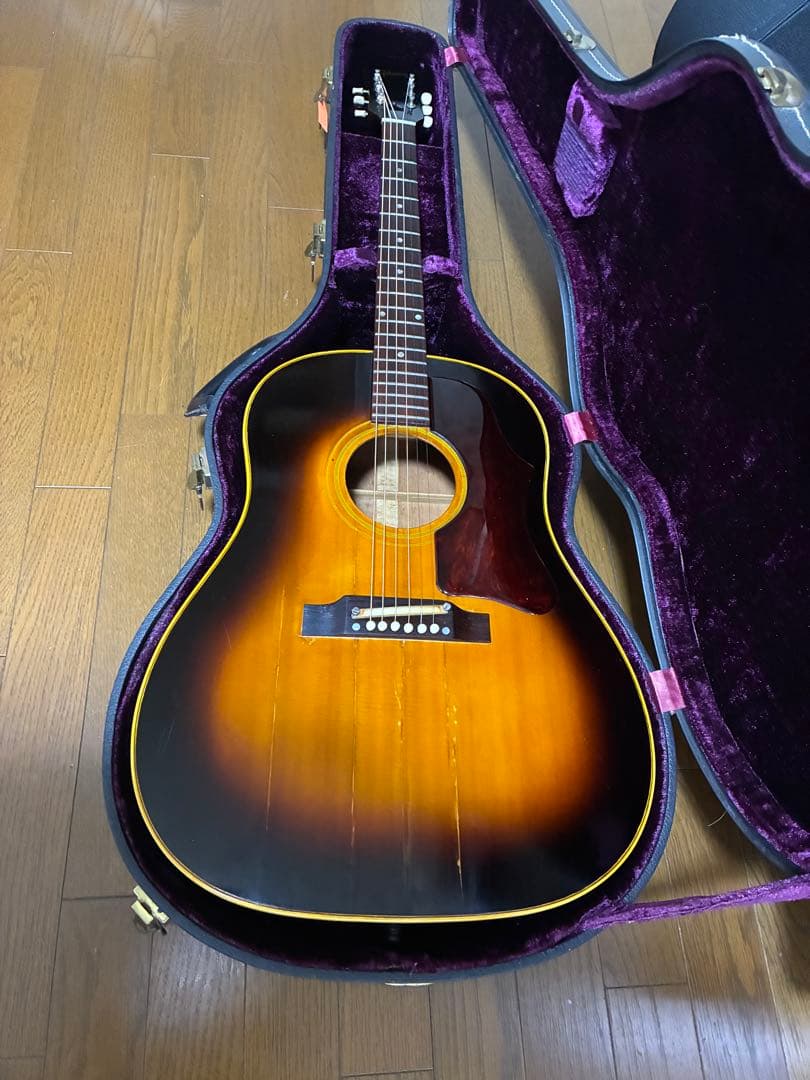 【1968年製】J45 vintage sunburst　ADJ ナローネック