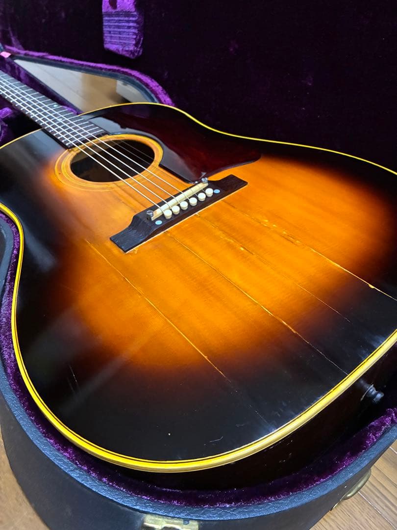 【1968年製】J45 vintage sunburst　ADJ ナローネック