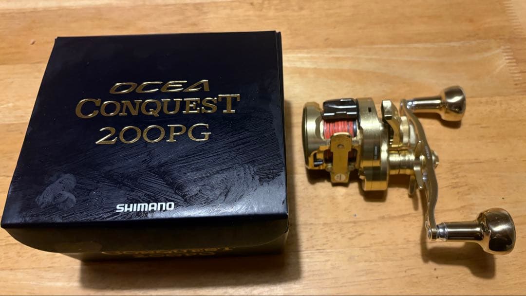 美品 Shimano Conquest 200PG ベイトリール