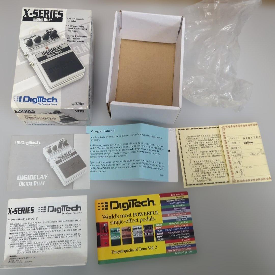 DigiTech DIGIDELAY デジタルディレイ　可動品　箱取説あり