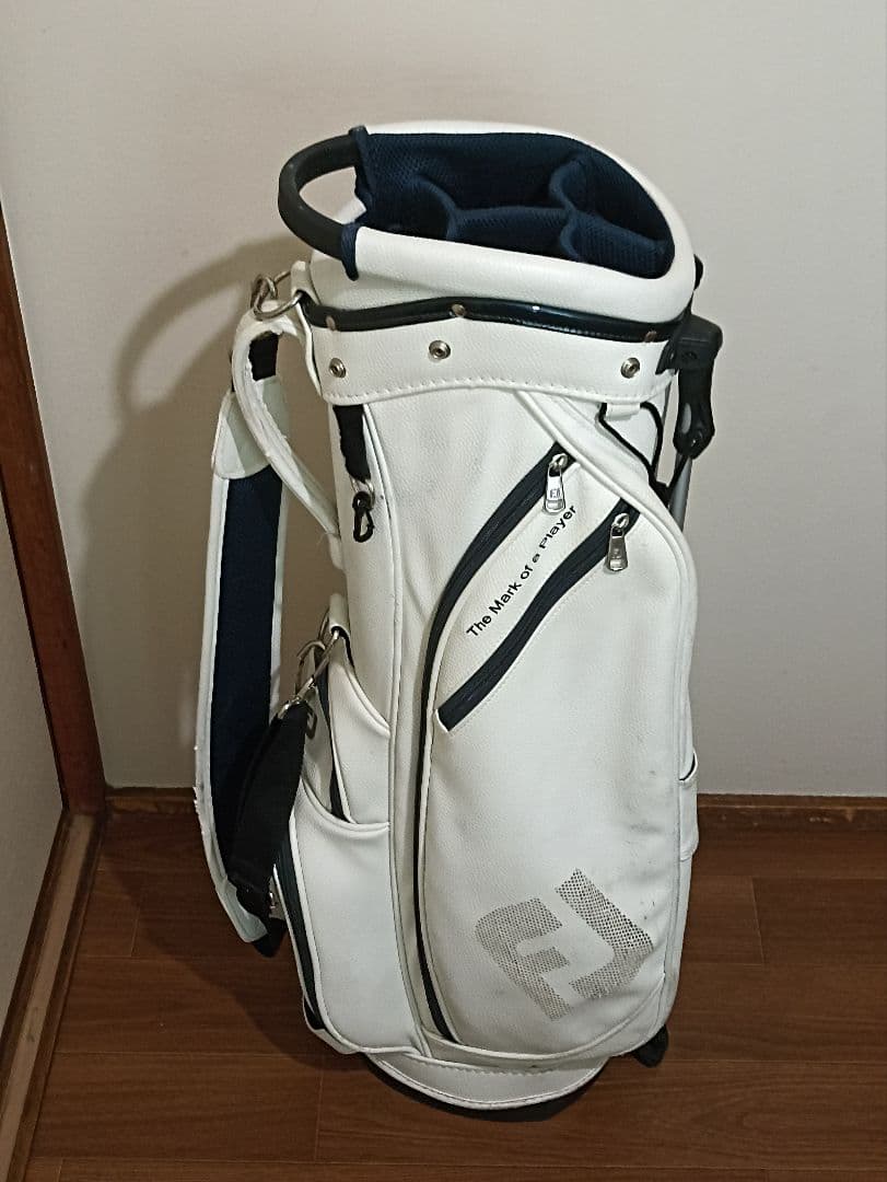 最終価格✨FootJoy フットジョイ スタンド式 キャディバッグ ホワイト