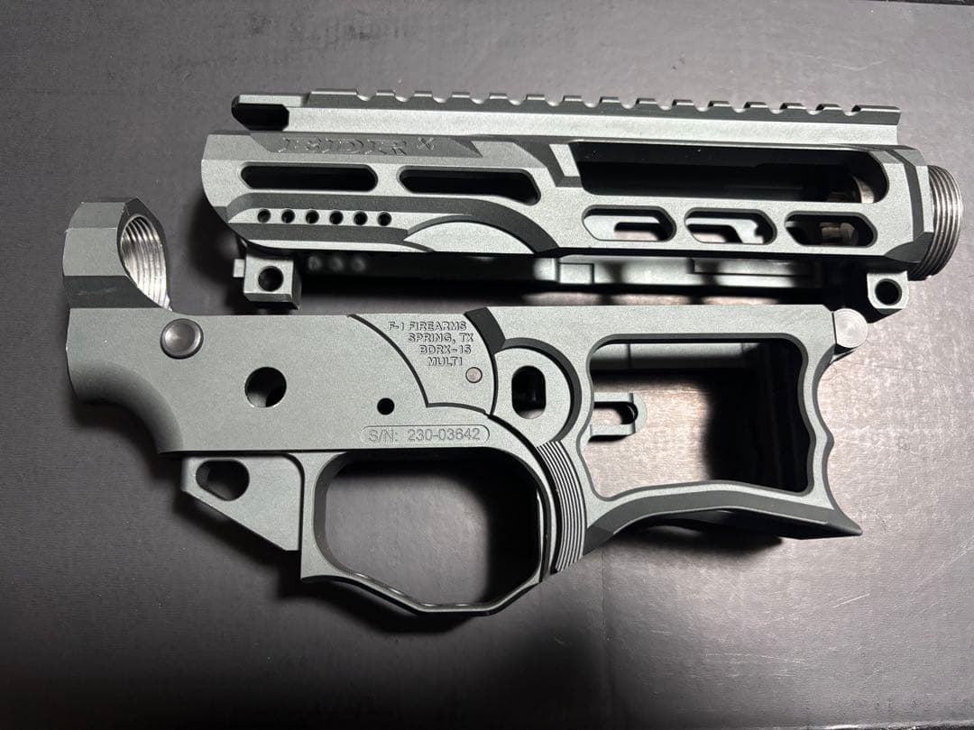 fcw f1 firearms bdrx mws用レシーバーセット グレー