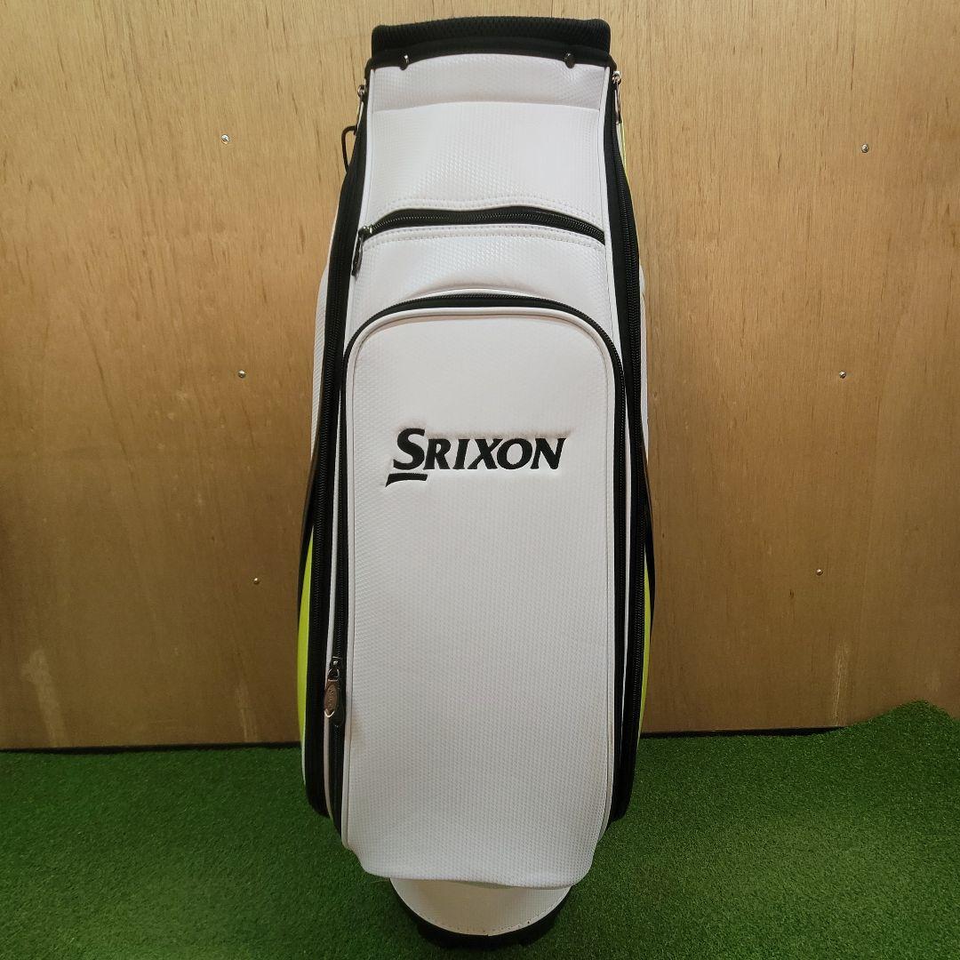キャディバッグ SRIXON GGC-S166 ホワイト/イエロー